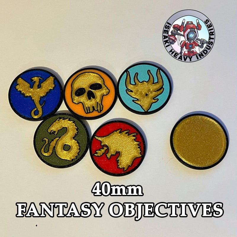 40k Objective Markers - Etsy