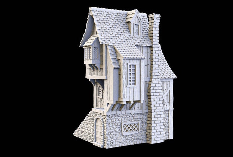 The Merchant House 3D Print - Etsy