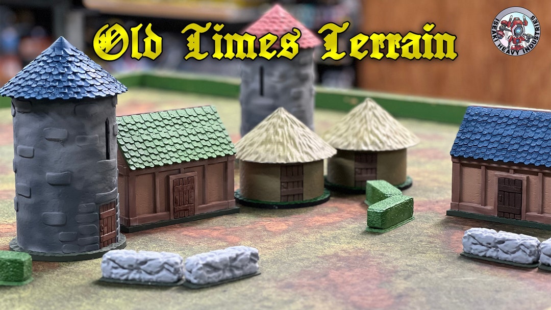 Old World Terrain - 3D Printed - Etsy