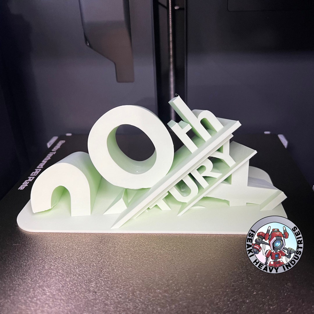 Wrecked 20th Century Fox Logo Terrain - Etsy