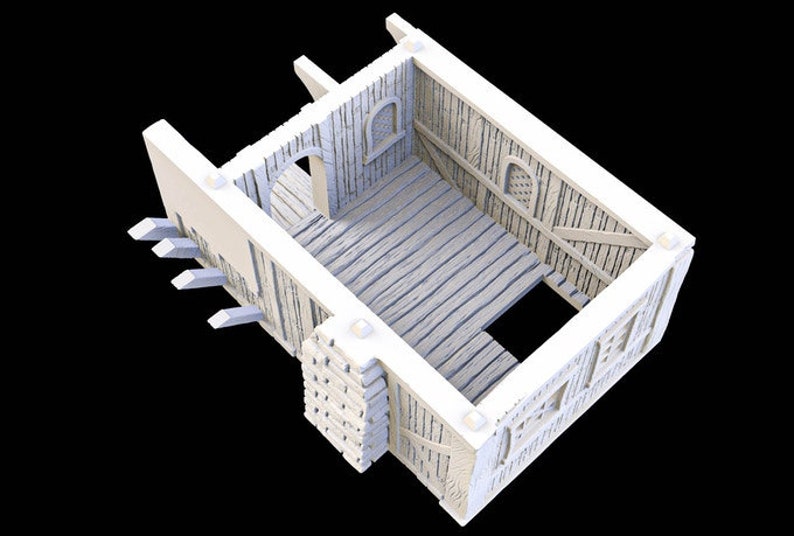 The Merchant House 3D Print - Etsy