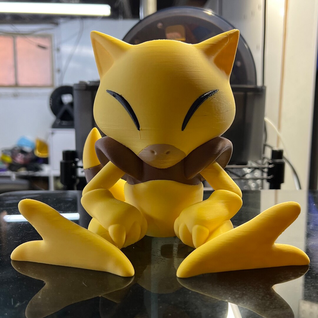 Abra 3D Print - Pokémon - Etsy