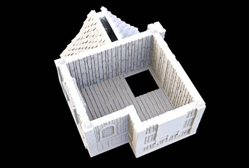 The Merchant House 3D Print - Etsy