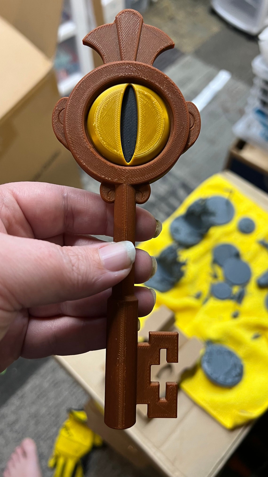Portal Key Necklace - the Owl House - Etsy