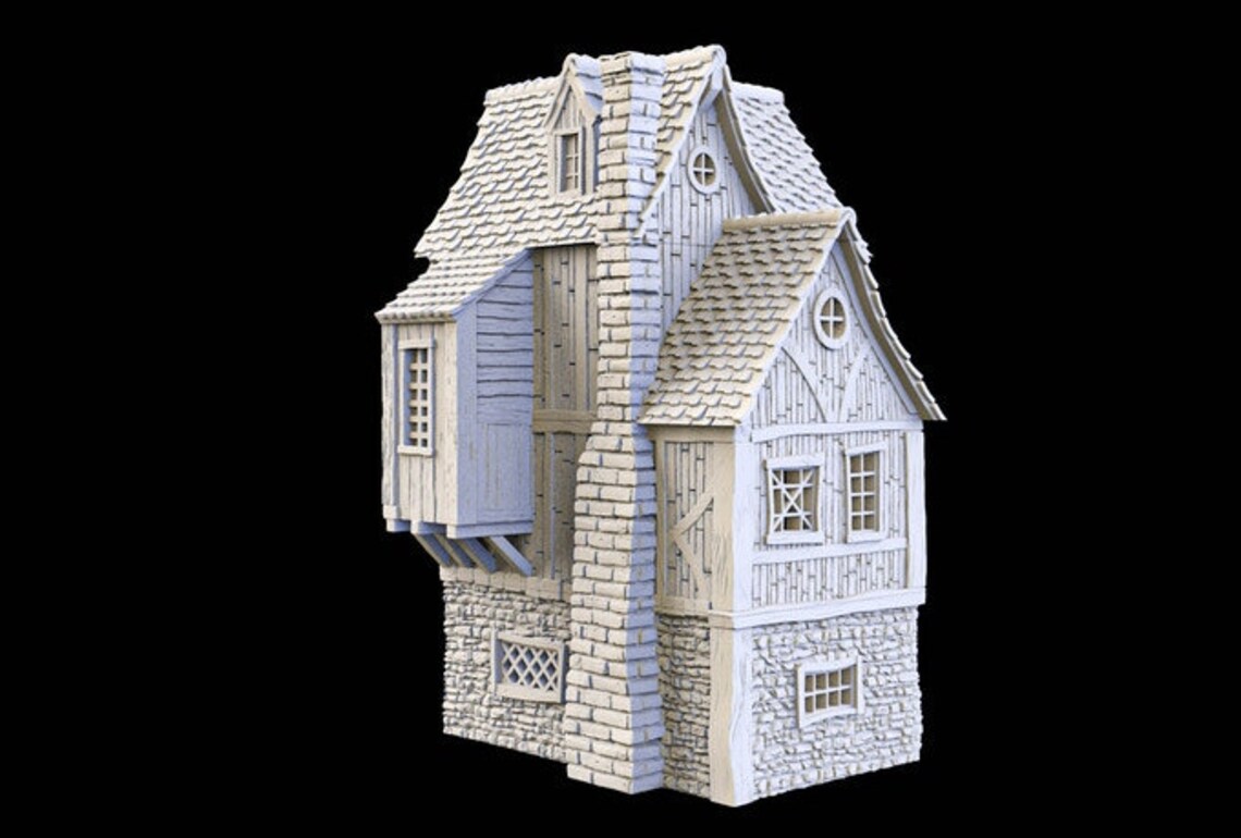 The Merchant House 3D Print - Etsy