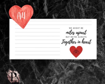 Prison Wife Stationery Bundle, Printable Prison Love Letter Writing ...
