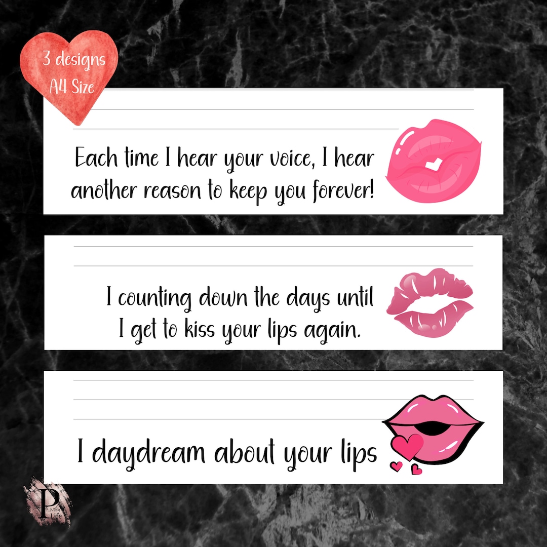 Prison Wife Stationery Bundle, Printable Prison Love Letter Ideas, 3 ...