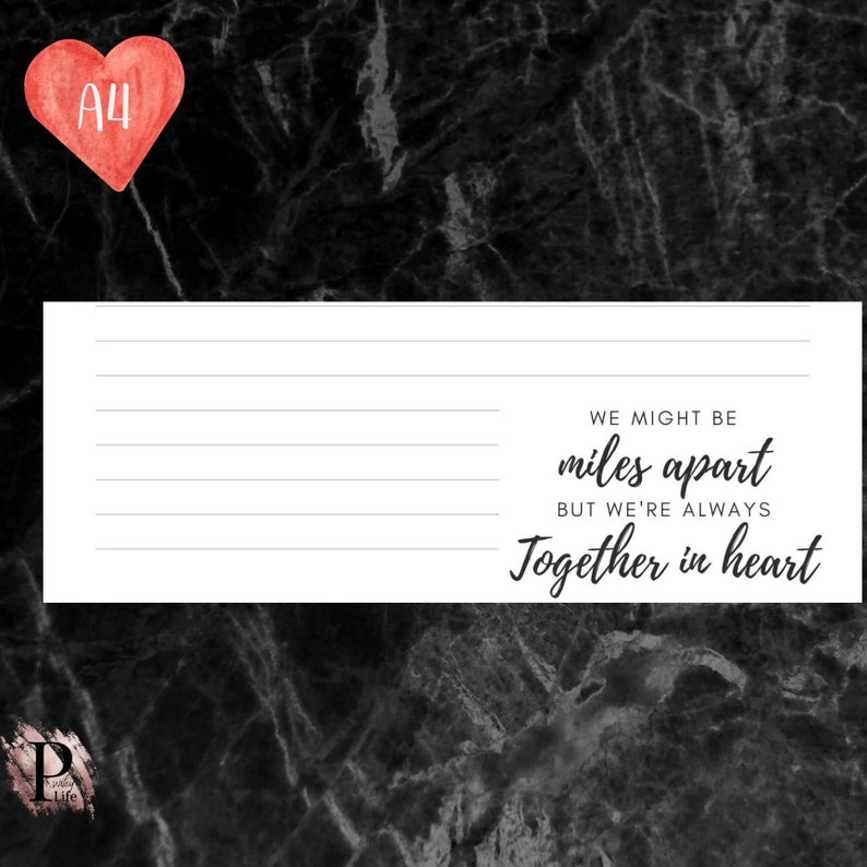 Prison Wife Stationery, Prison Love Quote, Letter Ideas for Inmates ...