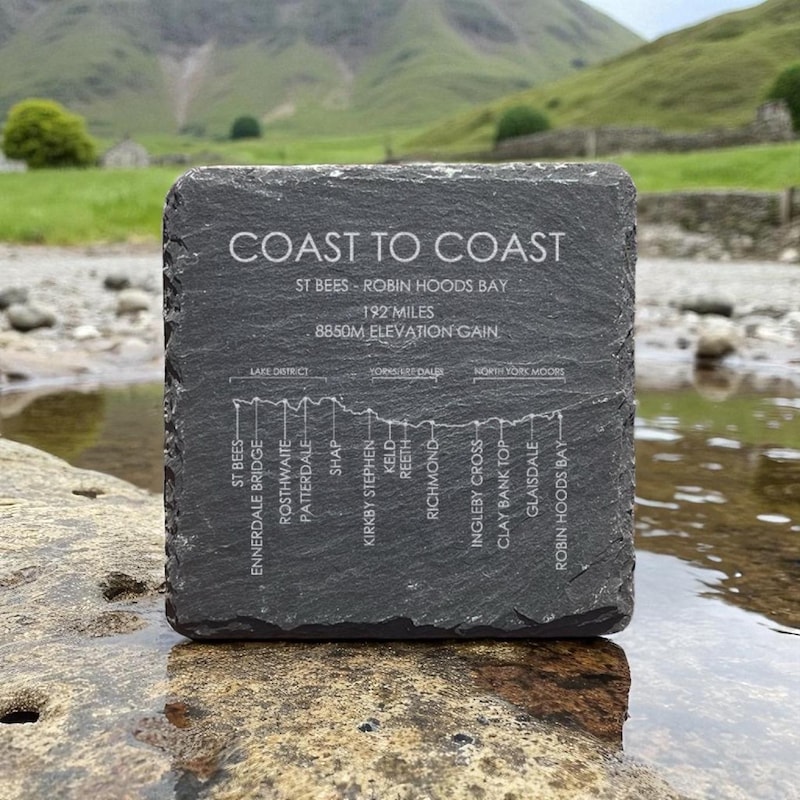 Slate Coaster Coast - Etsy UK