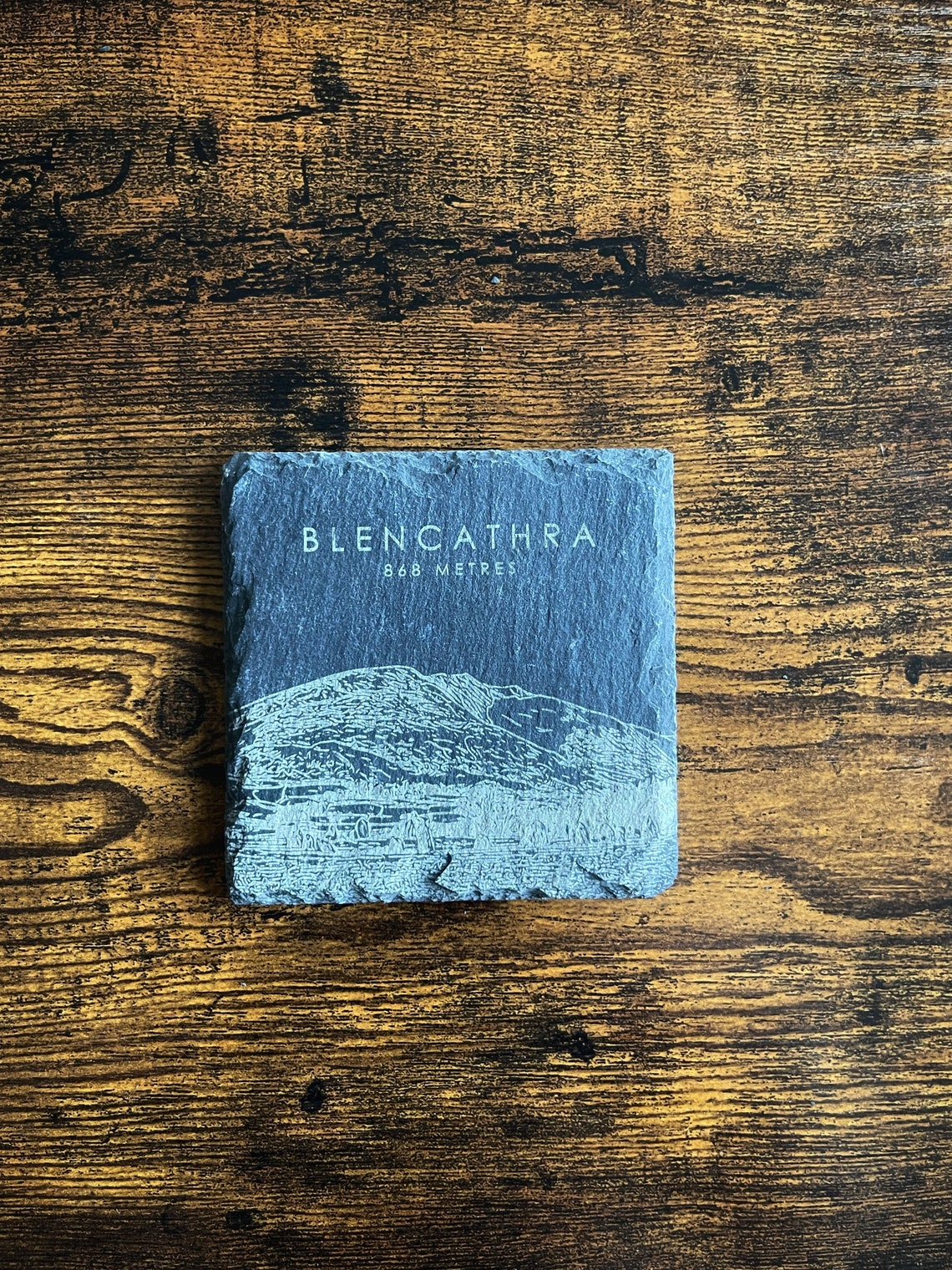 Lake District Sketch Slate Coaster Set - Etsy