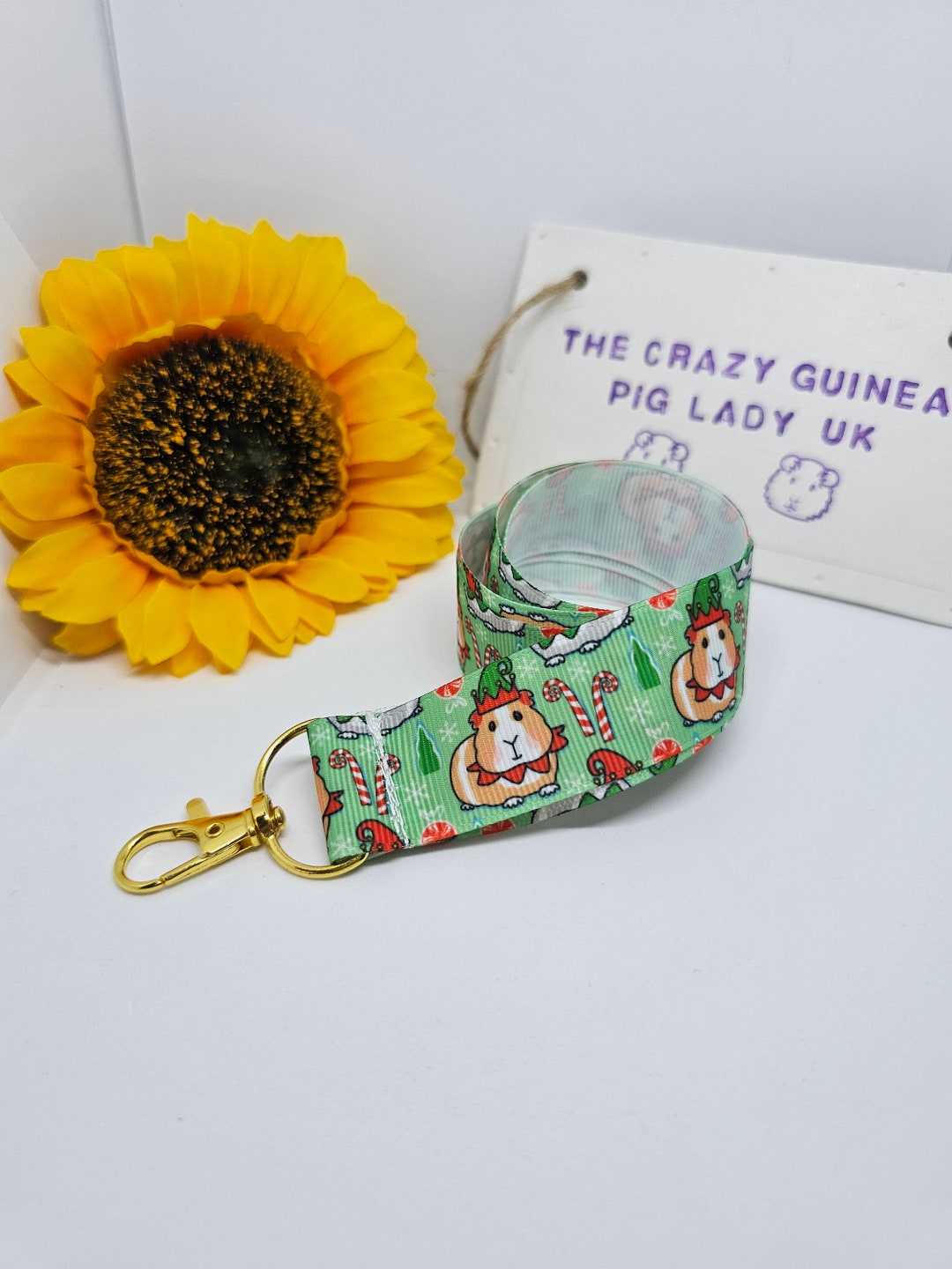 Guinea Pig Lanyard and Badge Holder, Lanyard for Keys, Lanyard for ...