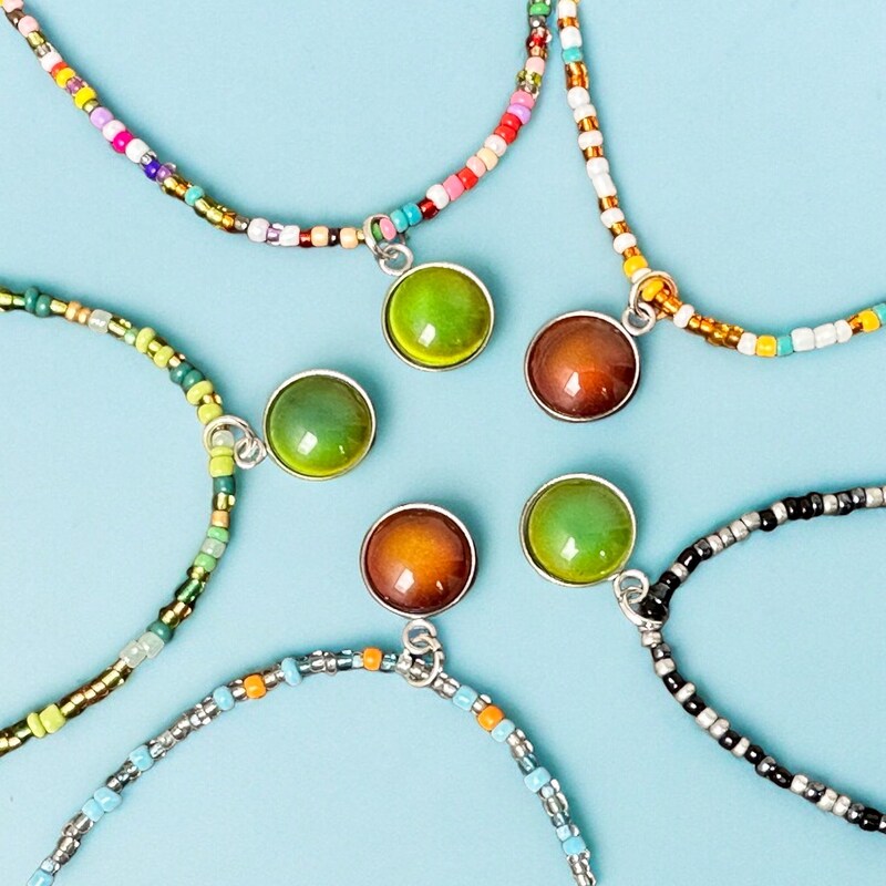Mood Color Changing Necklace - Etsy