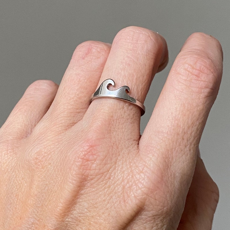 Wave Ring - Etsy