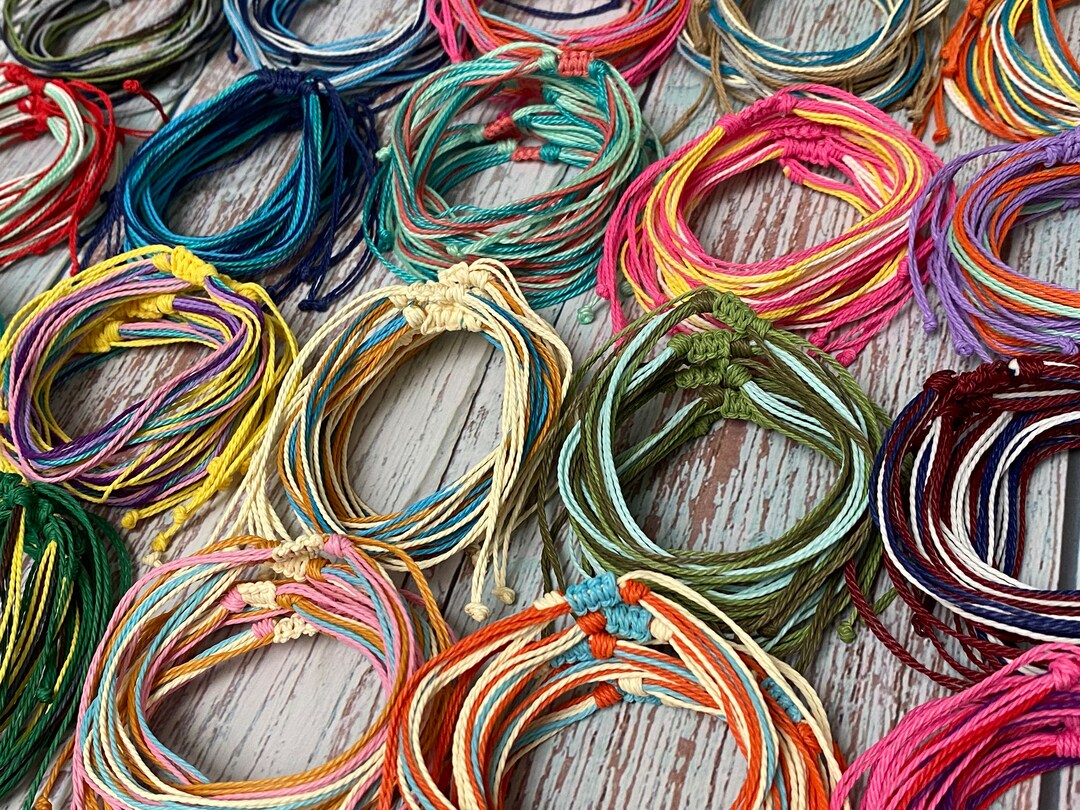 Surfer Bracelets, Friendship Bracelets, Waterproof String Bracelets ...