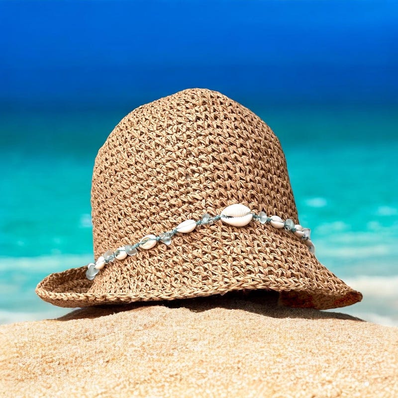 Seashell Bucket Hats - Etsy
