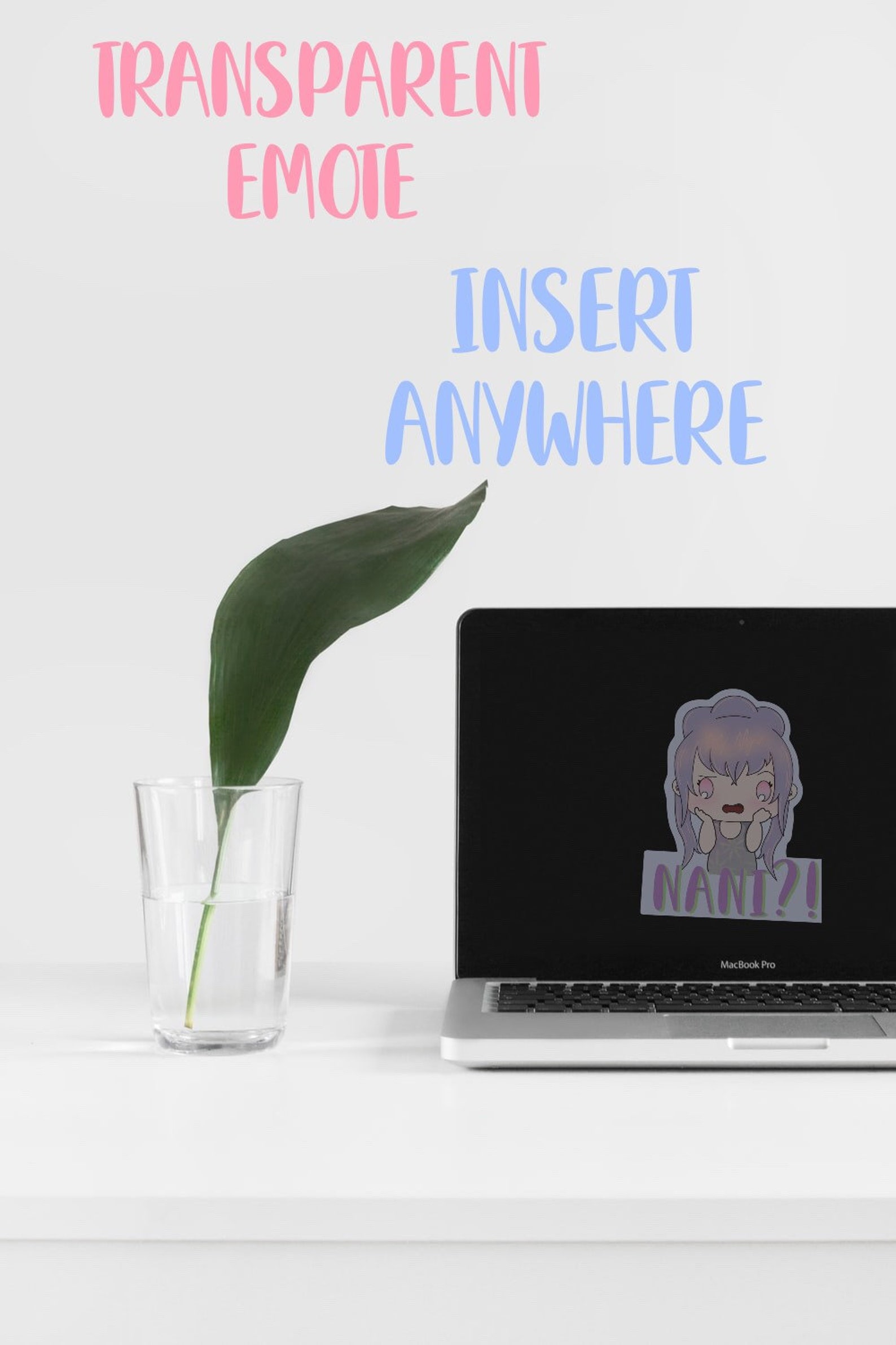 NANI Twitch Emote Discord Emote Instagram Emote Kawaii - Etsy