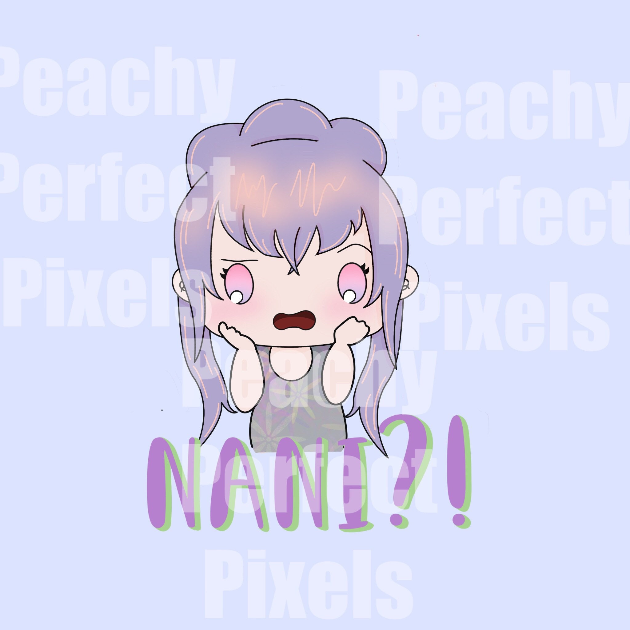 NANI?! Twitch Emote | Discord Emote | Instagram Emote | Kawaii ...