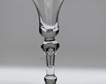 Georgian Annulated Knop Baluster Wine Glass C1730 - Etsy