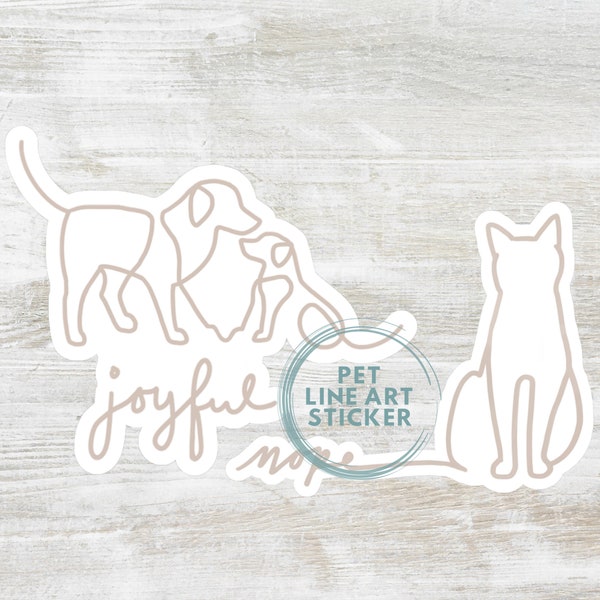 Line Sticker - Etsy