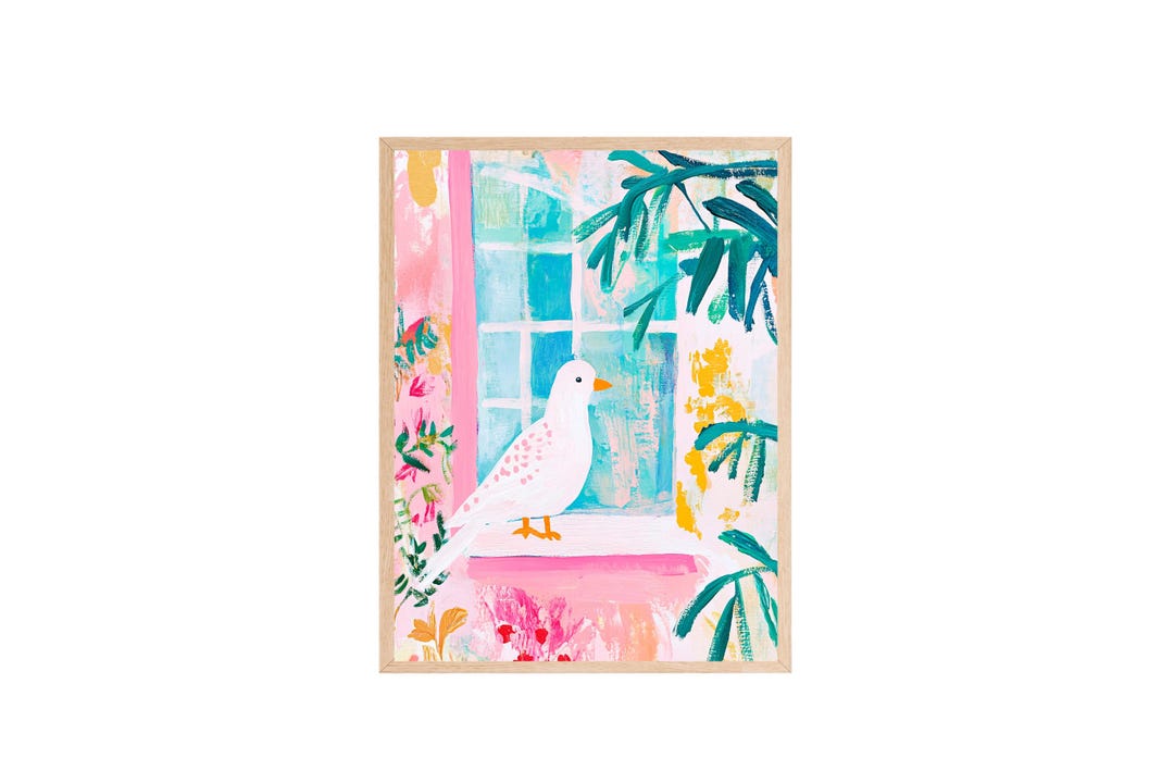 Pastel Pink Art Print - Etsy