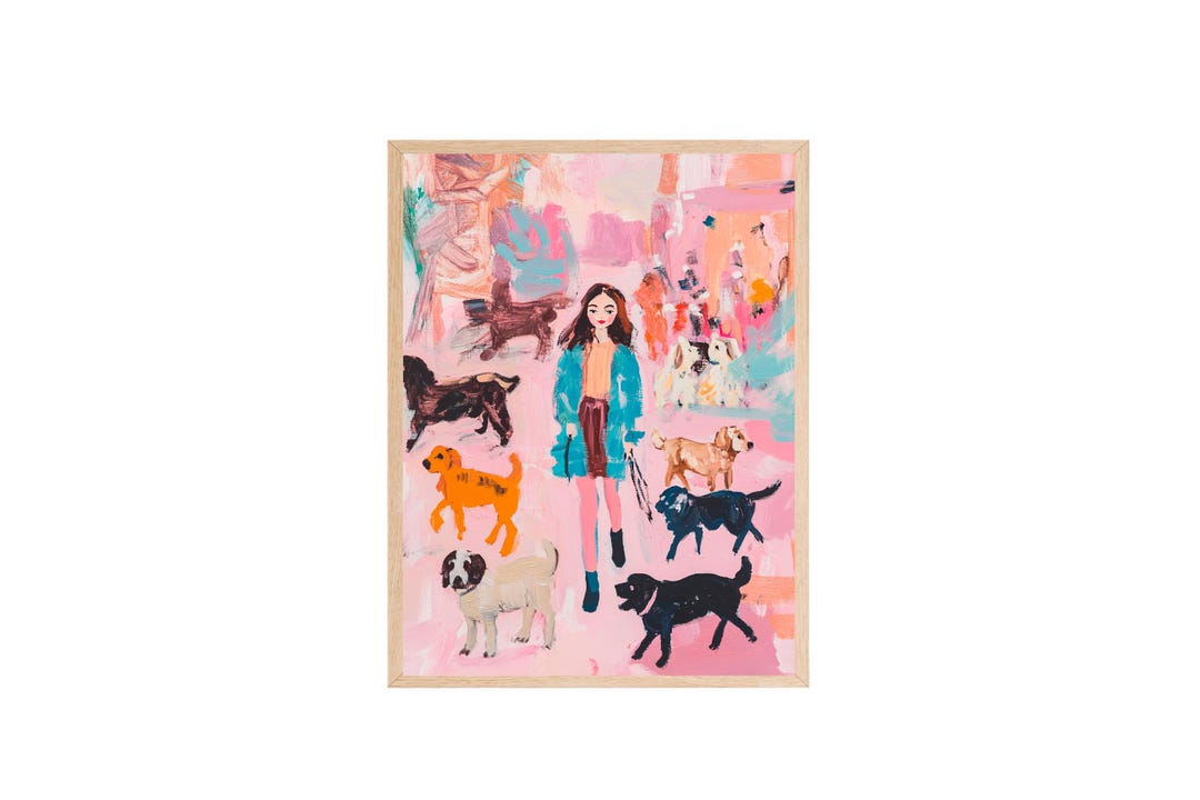 Pastel Pink Art Print - Etsy