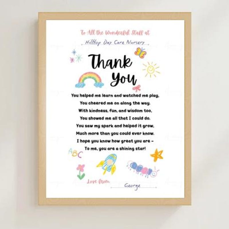 Goodbye Nursery Poems - Etsy UK