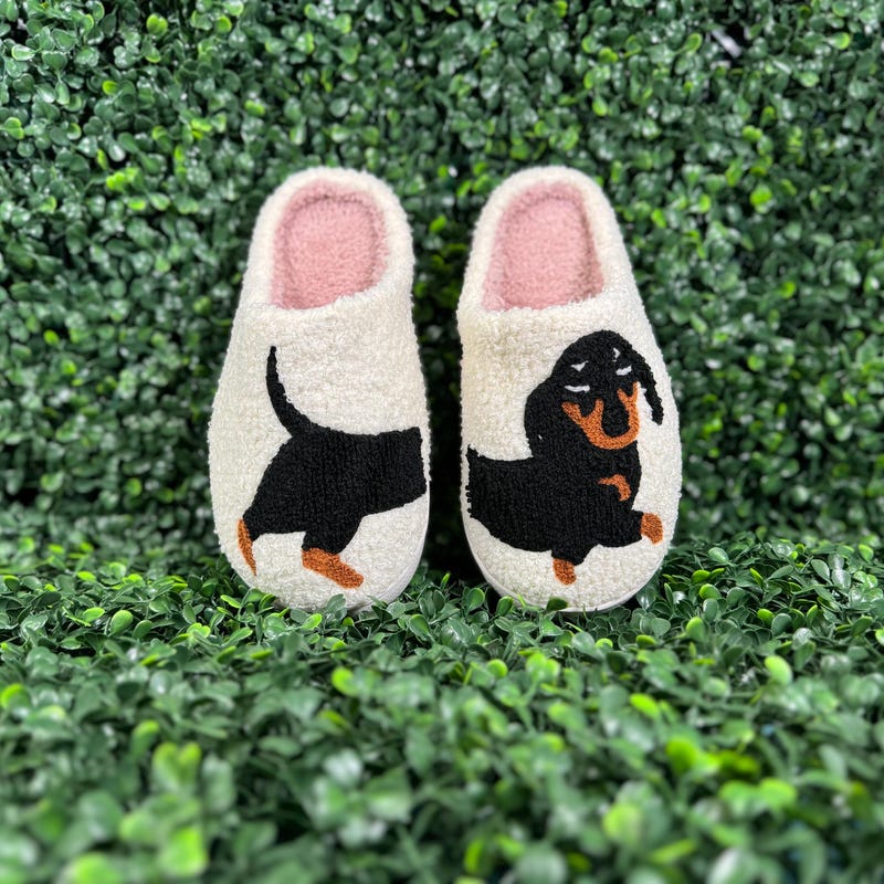Dachshund Slippers - Etsy