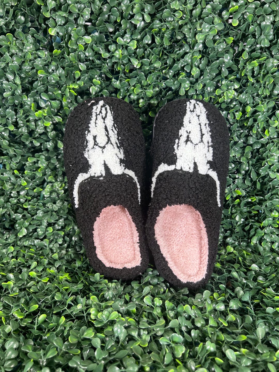 Black Longhorn Slippers - Etsy