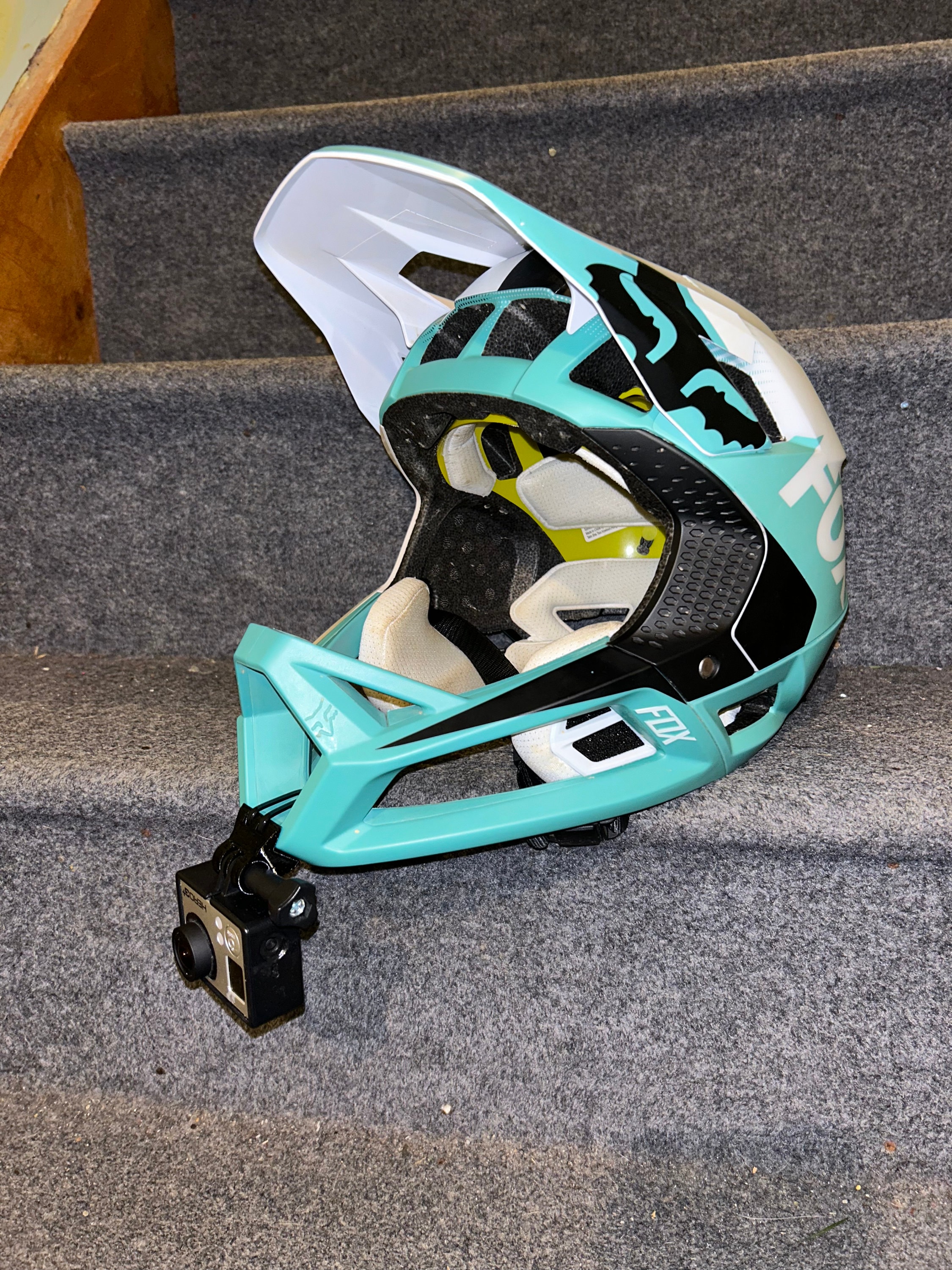 Fox Proframe Gopro Chinmount - With Cableties and Dome Nut - Etsy