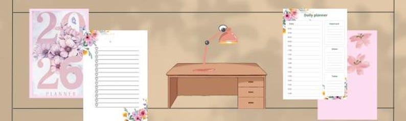 2026 Canva Templates: Editable Planner, Desk Calendar & To-do List for ...