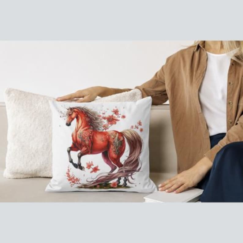 2026 Year of the Horse PNG | Fire Horse Chinese Zodiac Art | Galloping ...