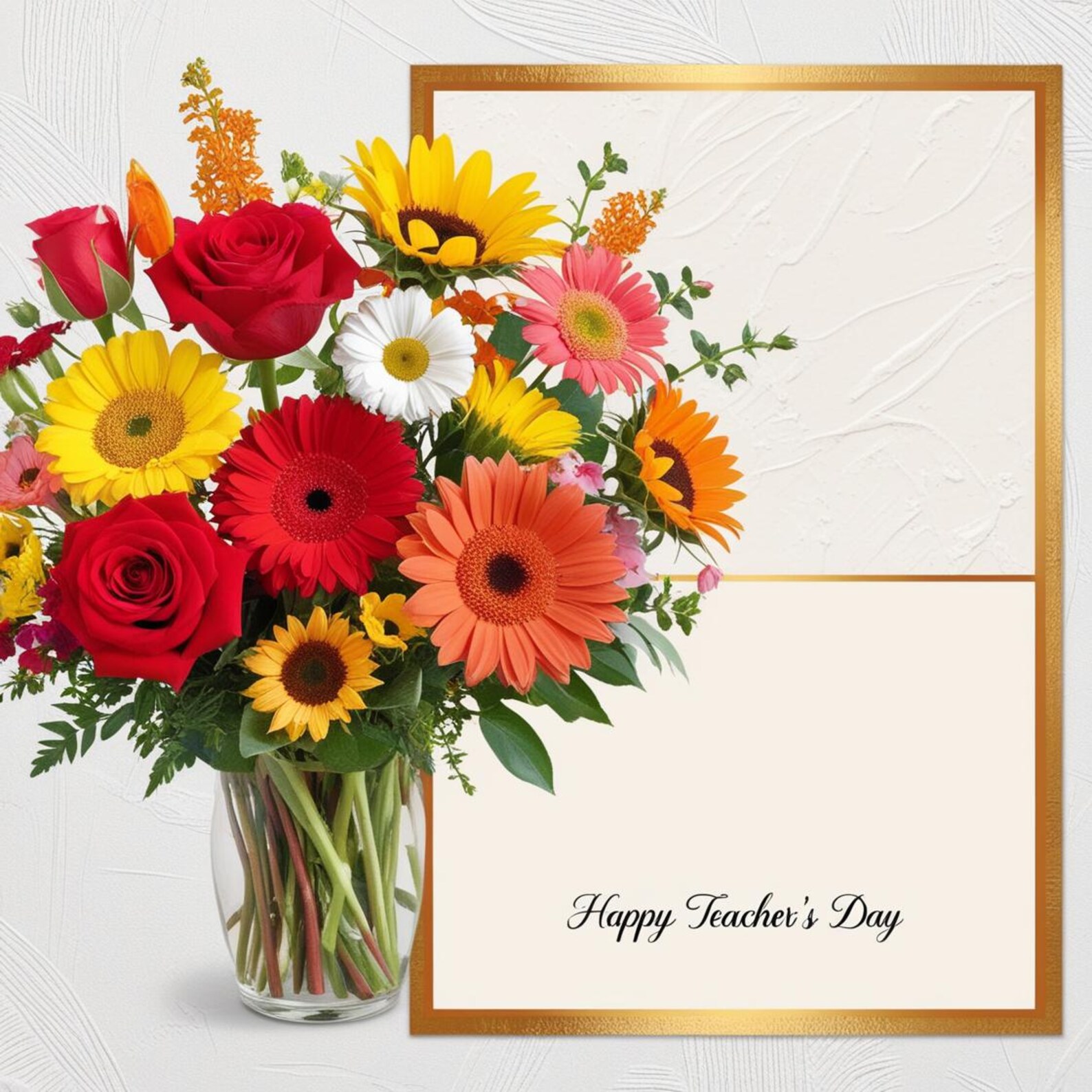 World Teachers' Day Card, World Teachers' Day Gift, Printable Teacher ...