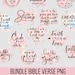 Christian Quotes Bundle PNG Bible Verse PNG Bundle Bible Quotes ...