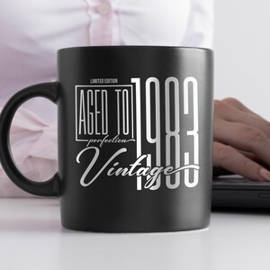 1983 SVG Born 1983 SVG Born in 1983 Birthday SVG Aged to Perfection ...