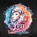 Watercolor Leo Zodiac PNG: Sarcastic Clipart (digital Download) - Etsy