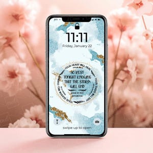 Christian Quotes Phone Wallpaper: Bible Verse Mobile Background ...