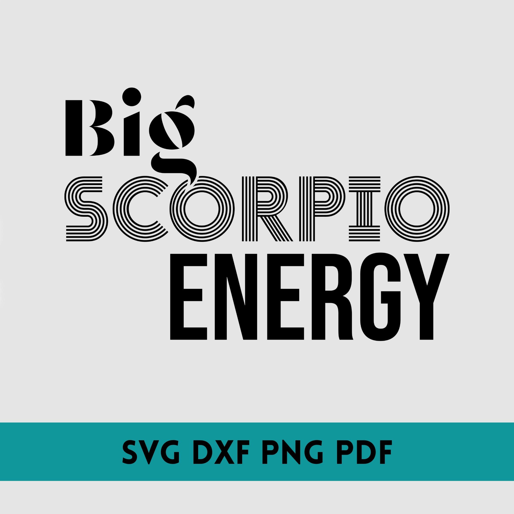 Scorpio SVG Scorpio PNG Big Scorpio Energy SVG Scorpio - Etsy