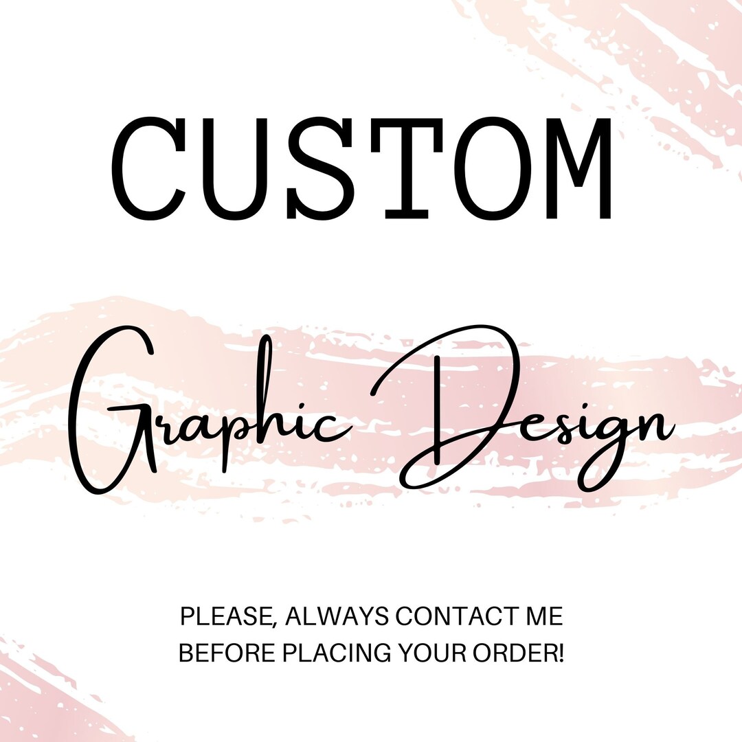 Custom Design Service - Personalized Design - Personalized Graphic ...