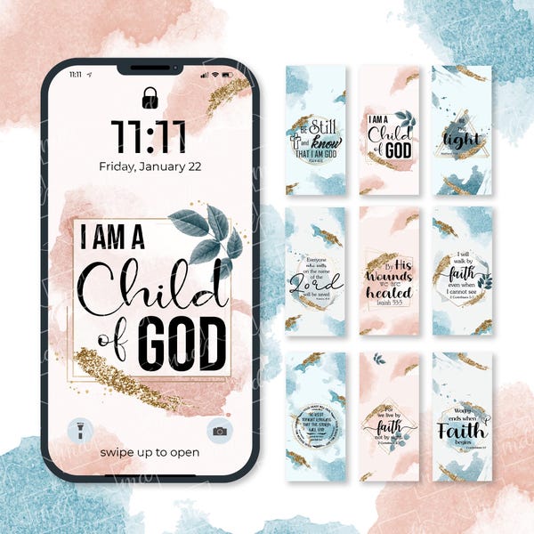 Faith Wallpaper Pink - Etsy