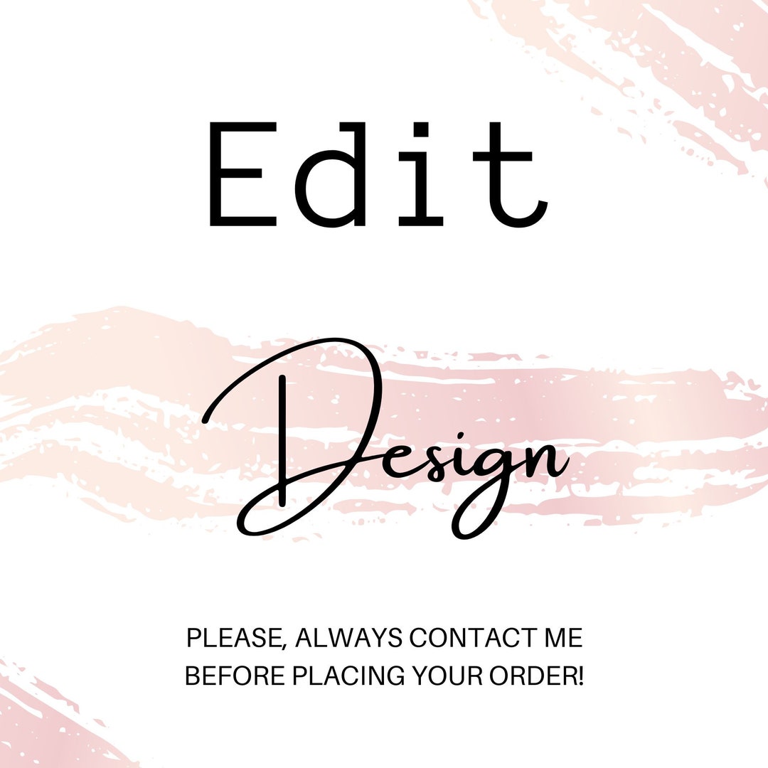 Edit Design - Personalised PNG Design - Digital Download - Etsy