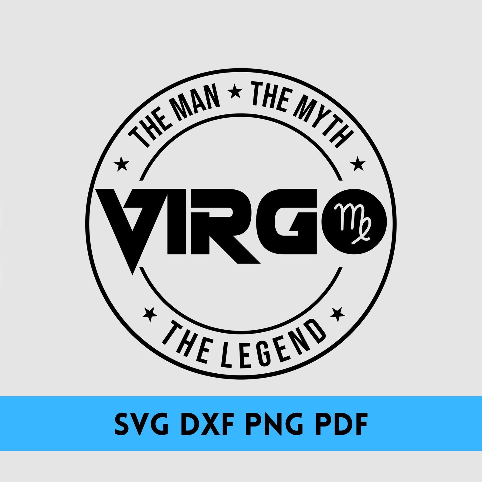 Virgo SVG/ DXF/ PNG Virgo Man Svg Virgo Legend Svg Virgo - Etsy