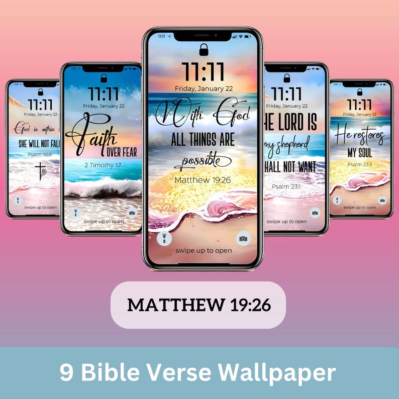 Bible Verse Phone Wallpapers PNG | Christian Lock Screen Backgrounds ...