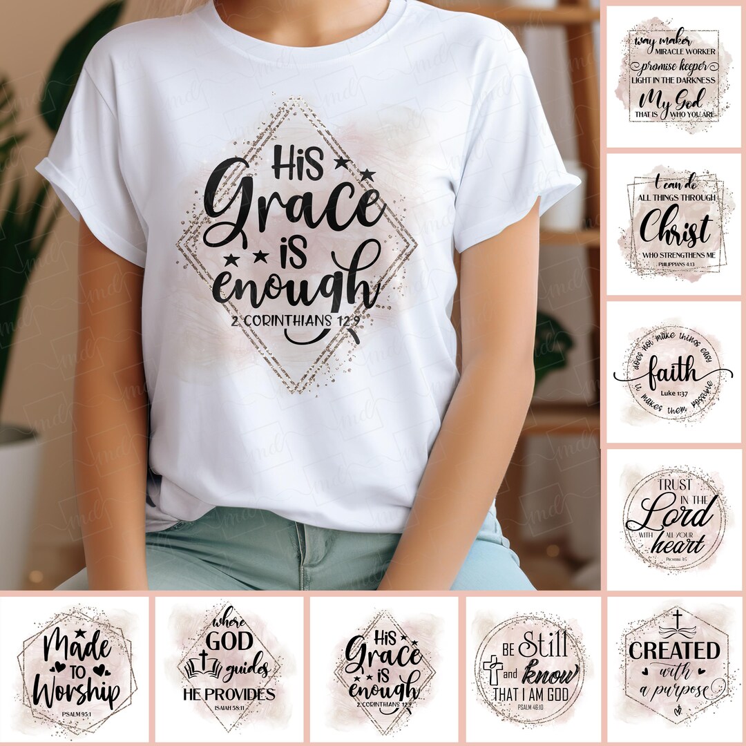 Christian Quotes Bundle PNG Bible Verse PNG Bundle Bible Quotes ...
