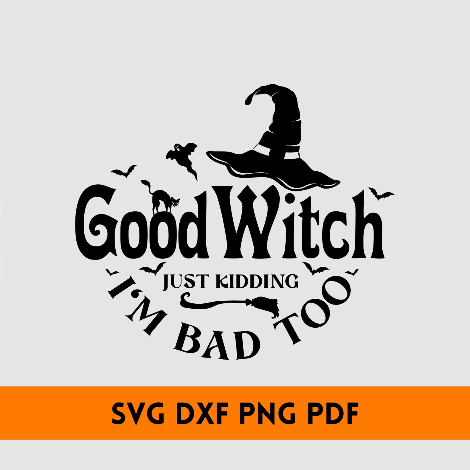 Good Witch SVG Bad Witch SVG Halloween Witch Svg Wicked - Etsy