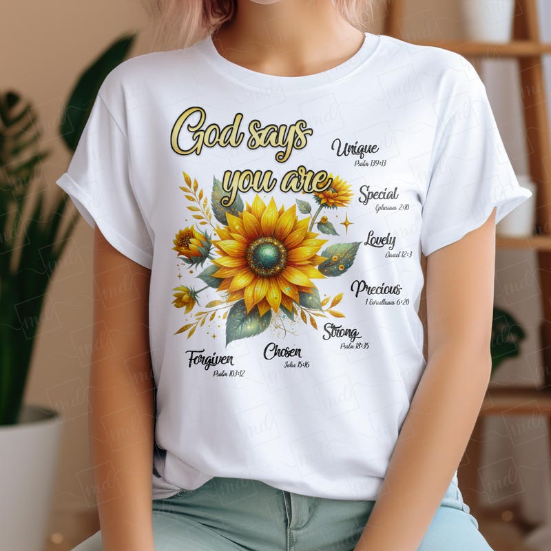 Christian Sunflower Png - Etsy
