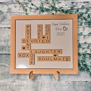 Valentines Day Crossword Puzzle Svg, Crossword Puzzle Svg, Love Svg ...