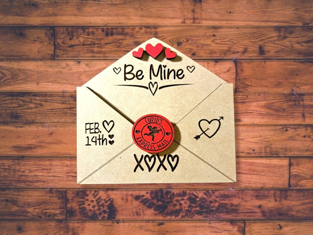 Valentines Day Love Letter Svg, Valentines Day Envelope Svg, Valentines ...