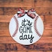 It's Game Day Sign Svg, Baseball Sign Svg, Softball Sign Svg, Baseball ...