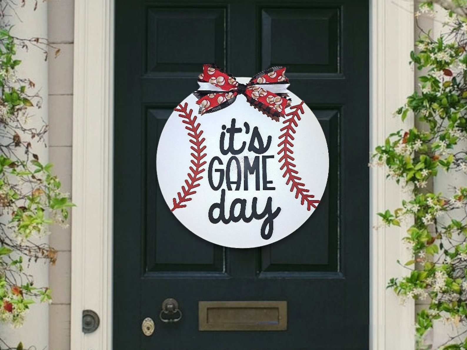 It's Game Day Sign Svg Baseball Sign Svg Softball Sign - Etsy