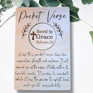 Pocket Verse Token With Card Svg, Pocket Prayer Svg, Christian Svg ...